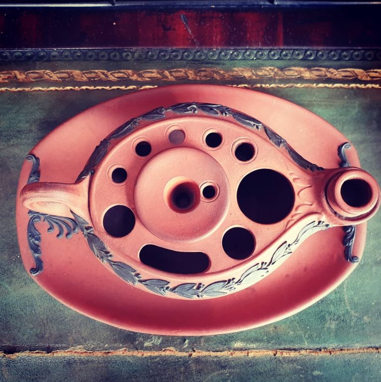 Wedgwood Phyrophorous candle c1815 - Warwick Oakman