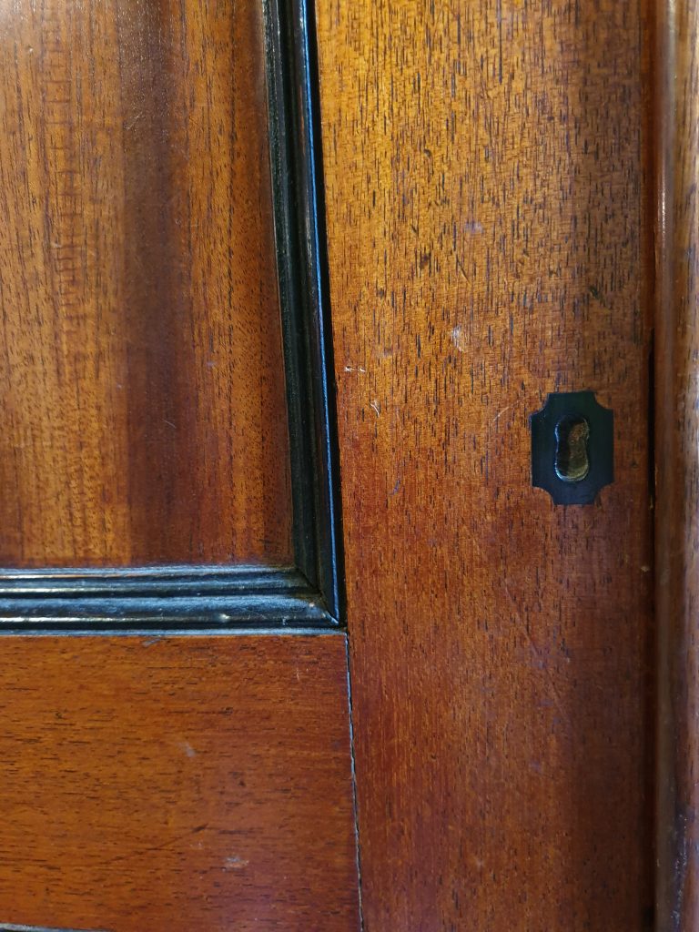 Tasmanian Colonial period Grecian cedar wardrobe c 1830 - Warwick Oakman