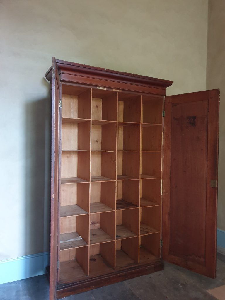 Police Office Cedar cupboard c 1860 - Warwick Oakman
